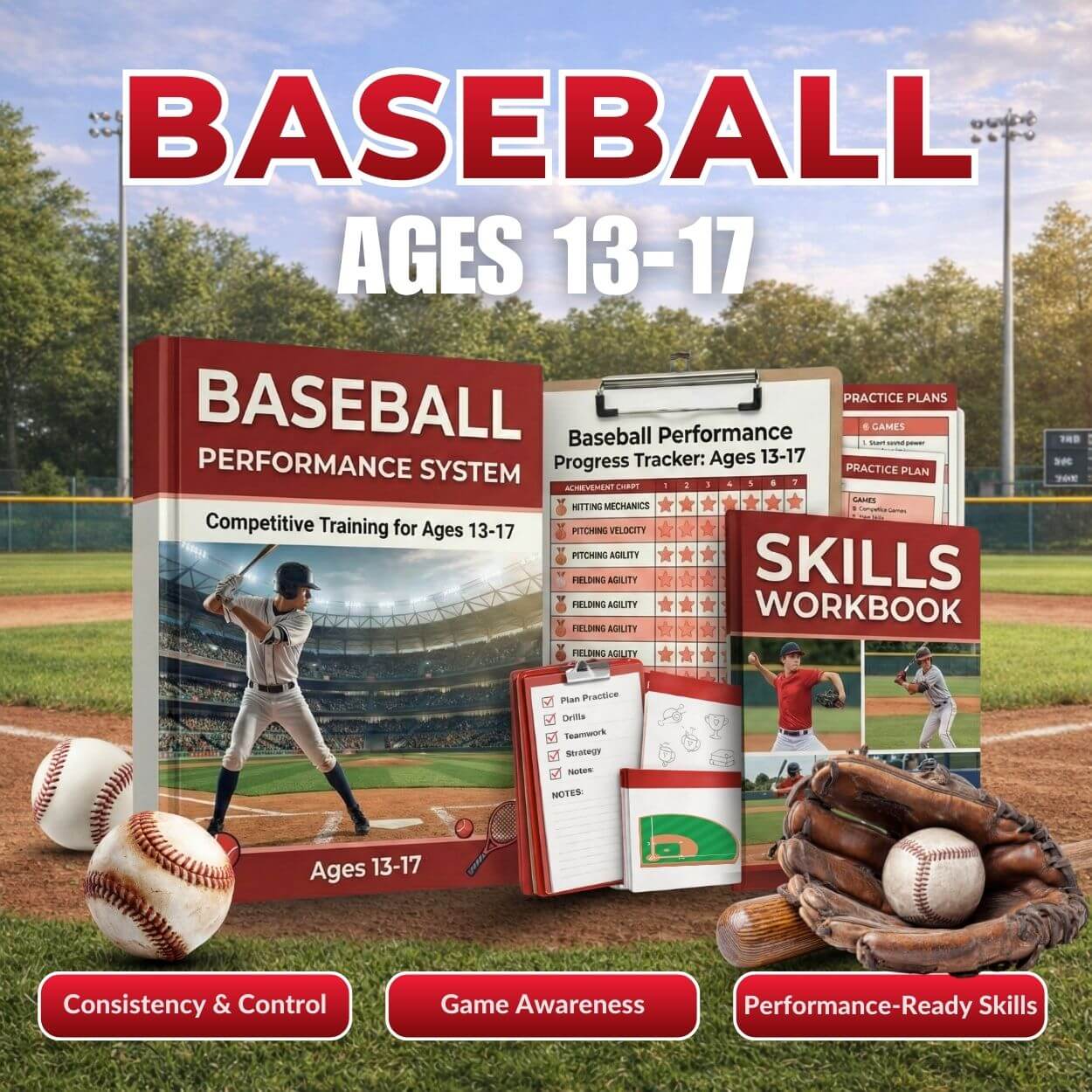 Sports Mastery Bundle | Baseball (Ages 13-17) – Sports Mastery Hub