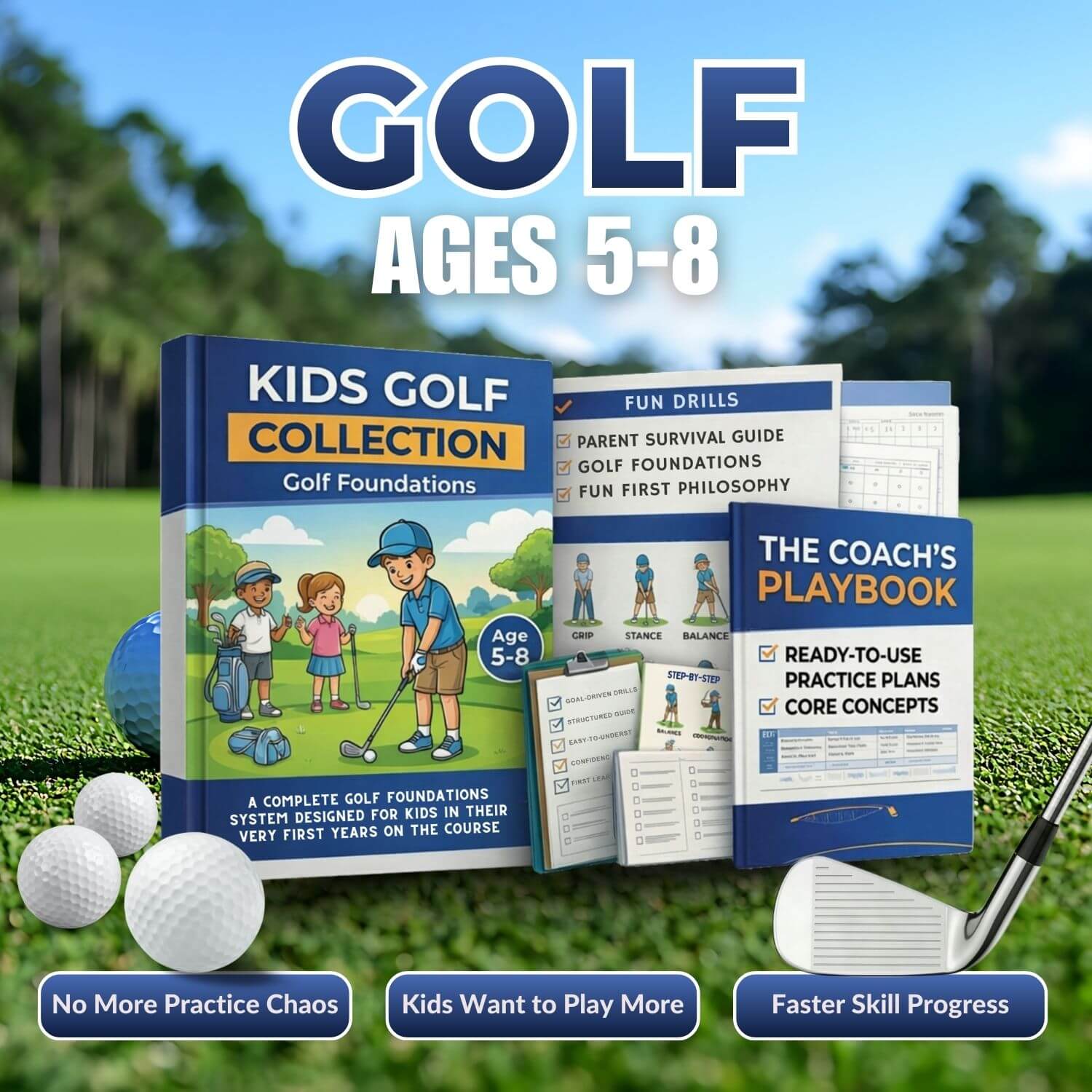 Sports Mastery Bundle | Golf (Ages 5-8) – Sports Mastery Hub