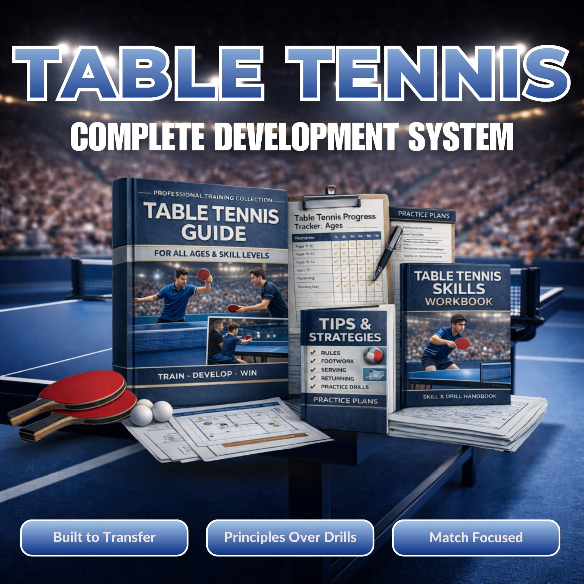 Sports Mastery Bundle | Table Tennis Complete Development Method ...